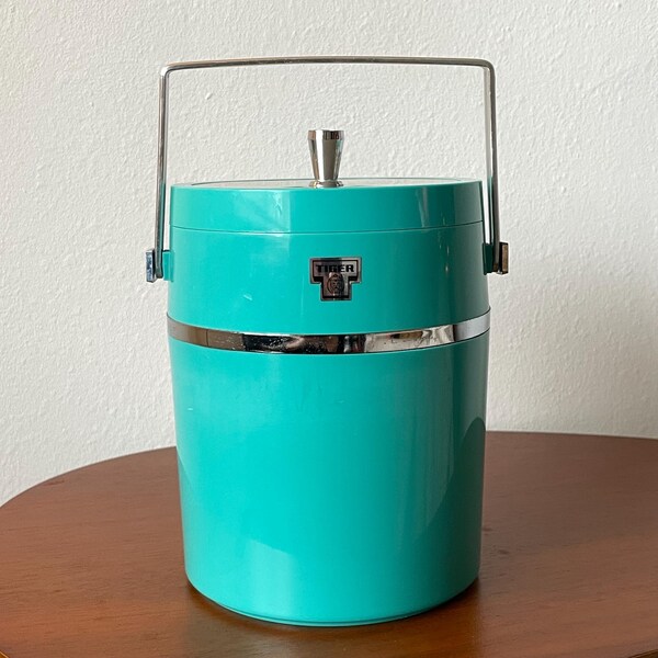 Turquoise Ice Bucket - Etsy