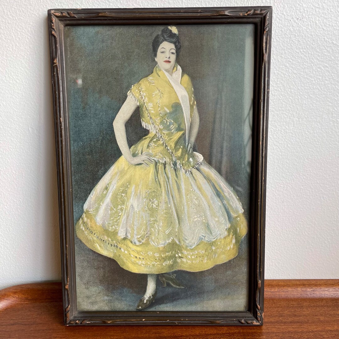 C1910’s Antique Print of La Carmencita by JS Sargent - Taken From Music ...