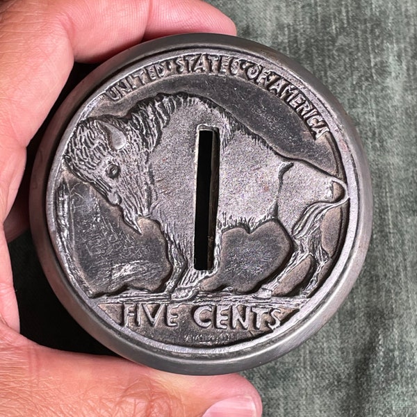 Vintage Coin Bank - Etsy