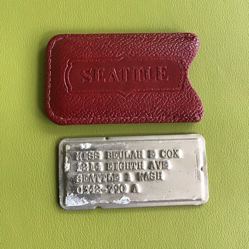 1950s Charga-plate Precursor to the Modern Credit Card | Etsy