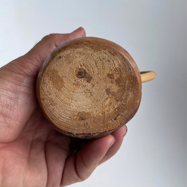 1950s Live Edge CUSS BOX Evergreen and Oak Motif Log Cabin - Etsy