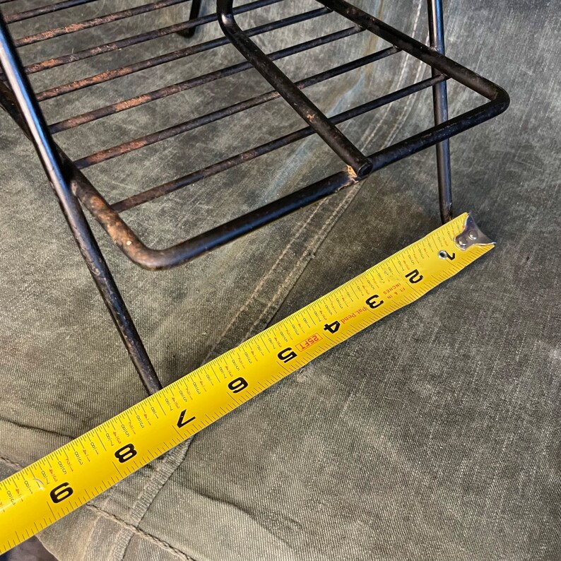 Mid Century Wire Magazine Rack Stand. Modernist Minimalist - Etsy