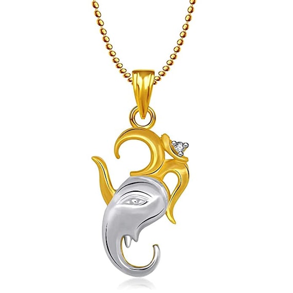Ganesh Ganpati Pendant God Locket for Man & Women With Chain - Etsy
