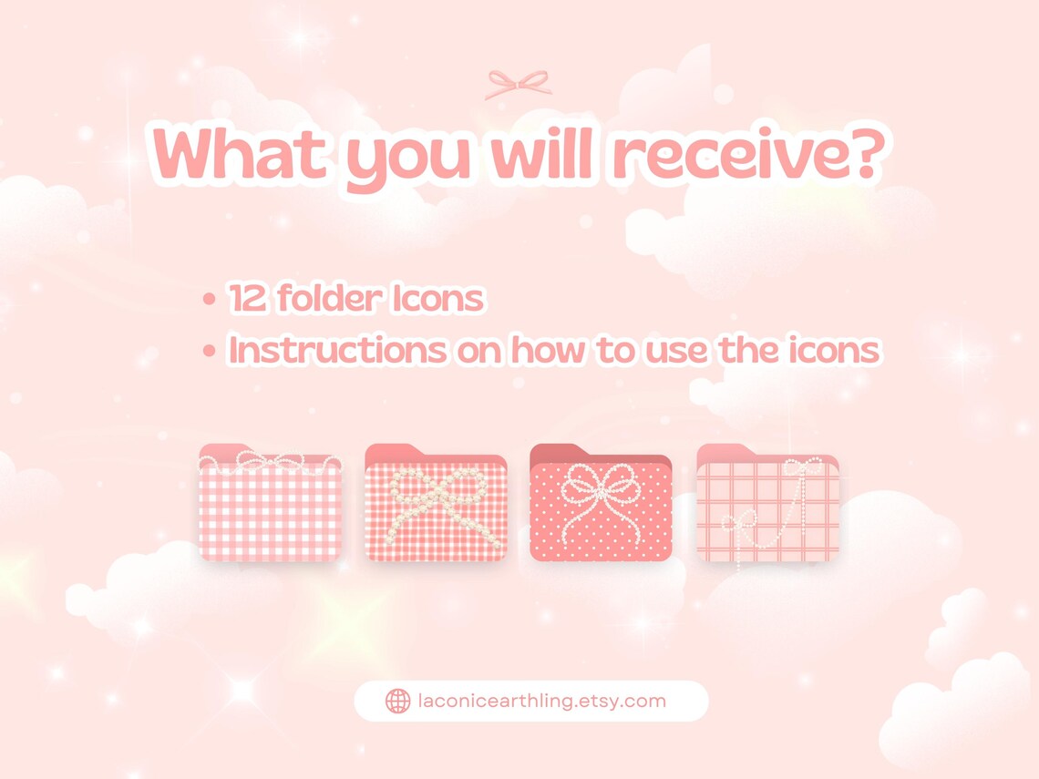 Red Coquette Desktop Icons Pack | Kawaii Coquette Wallpapers, Icons and ...