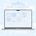 Blue Coquette Folder Icons | Kawaii Desktop Organizer (PNG, ICO) - Etsy