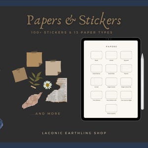 Wild Flowers Digital Notebooks Bundle | Digital Notebook, Goodnotes ...