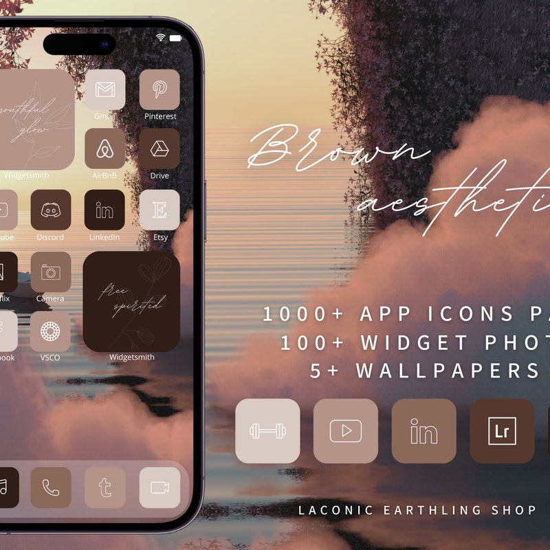 Brown Aesthetic - Etsy