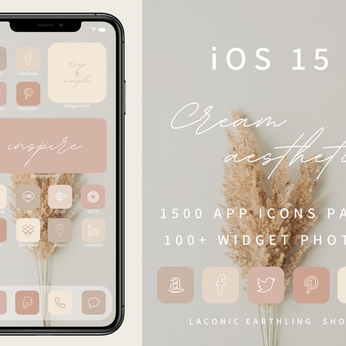 Ios 14 Beach App Icons Blue Beach Pack Icons Aesthetic Line - Etsy