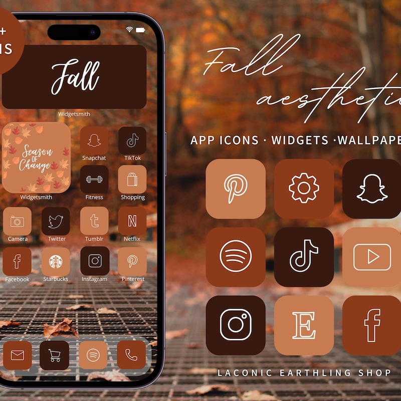Fall App Icons - Etsy