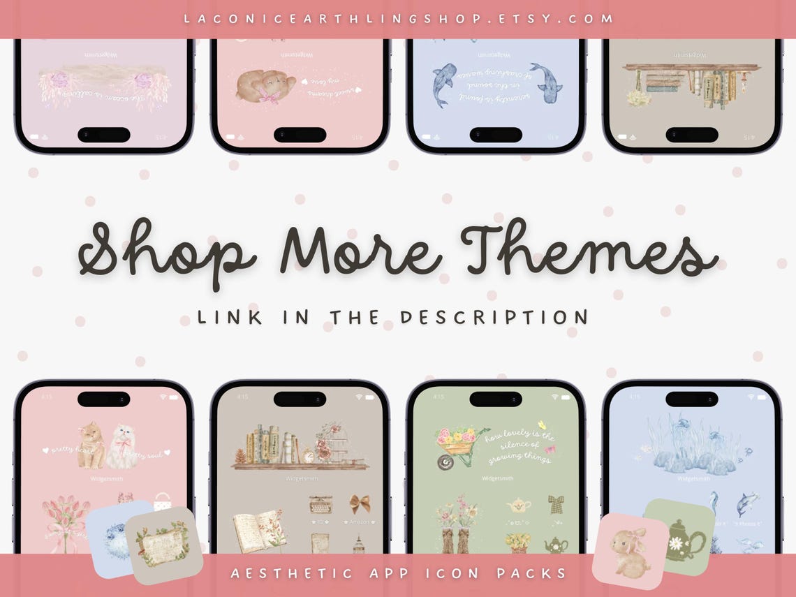 Blue Coquette Folder Icons | Kawaii Desktop Organizer (PNG, ICO) - Etsy