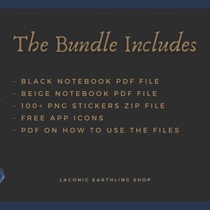 Wild Flowers Digital Notebooks Bundle | Digital Notebook, Goodnotes ...