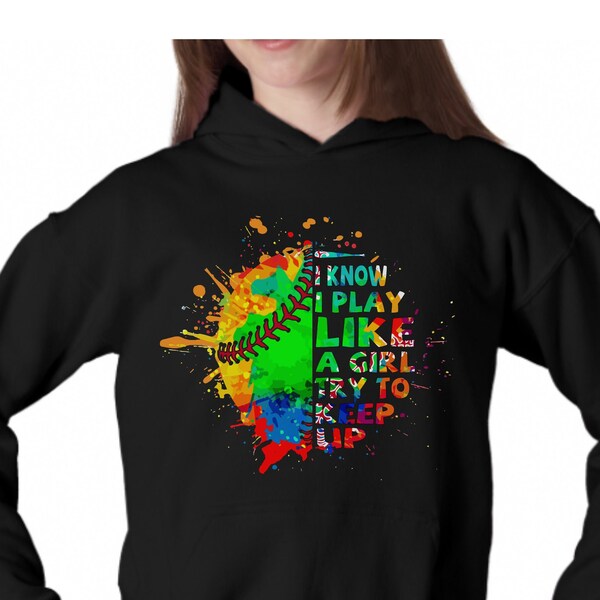 Softball Hoodie - Etsy