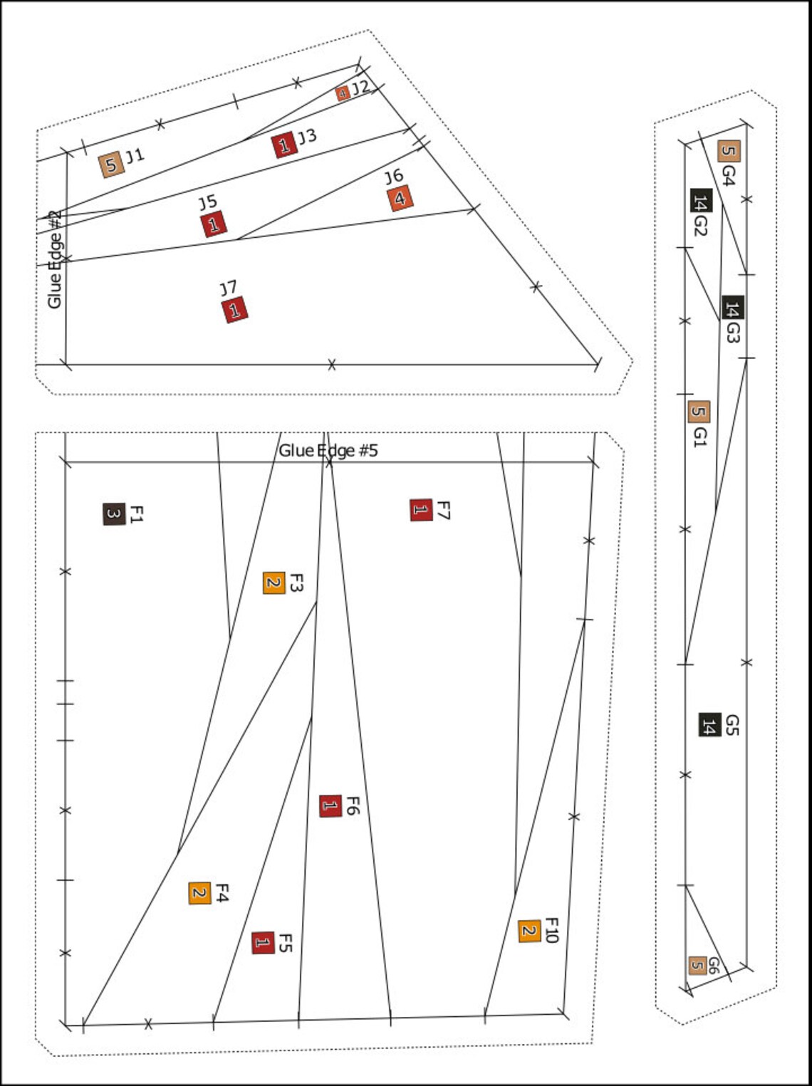 The Scream: Edvard Munch, Foundation Paper Pieced Quilt Pattern, PDF ...