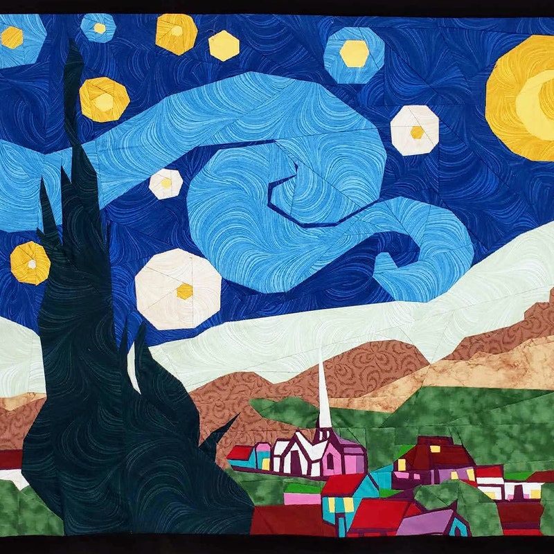Starry Night Paper - Etsy