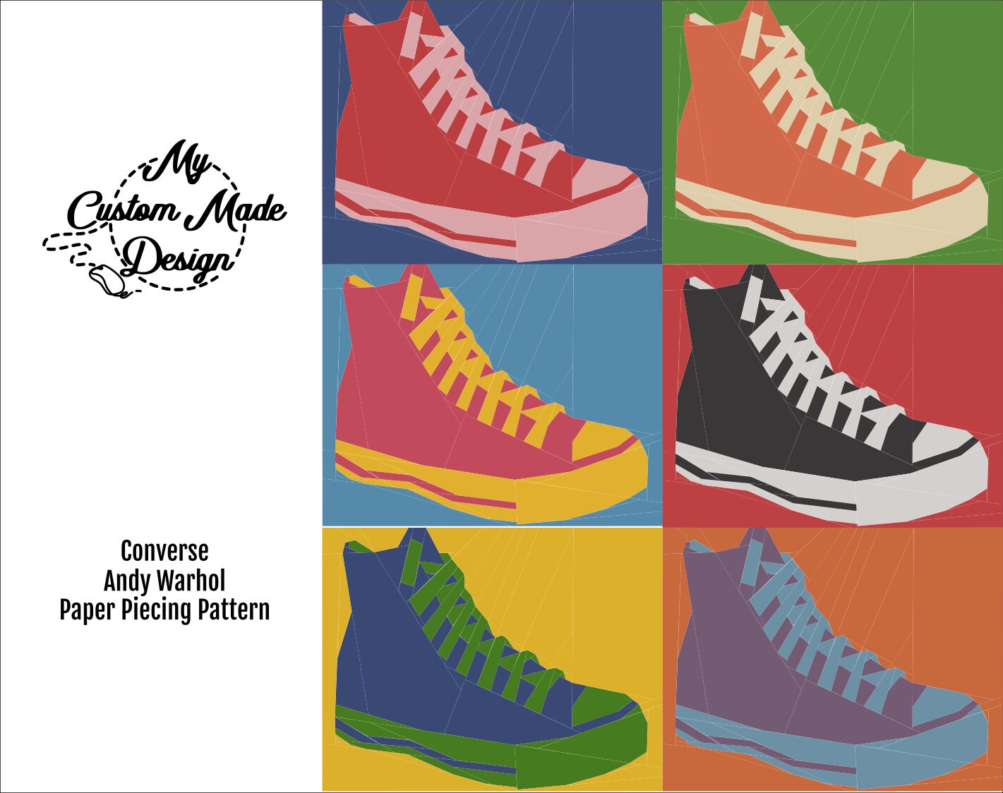 Andy Warhol Shoes Painting