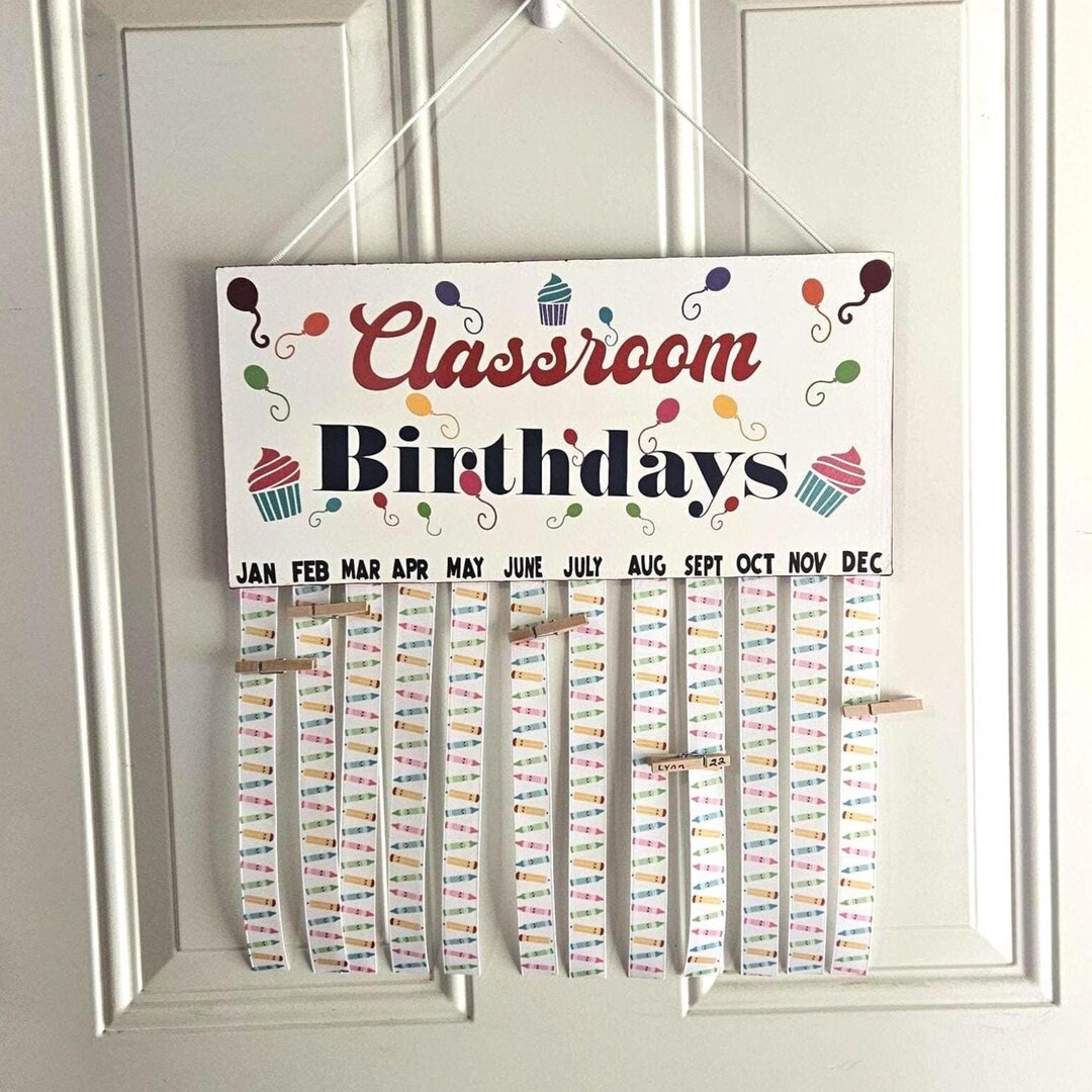 Classroom Birthday Board - Etsy
