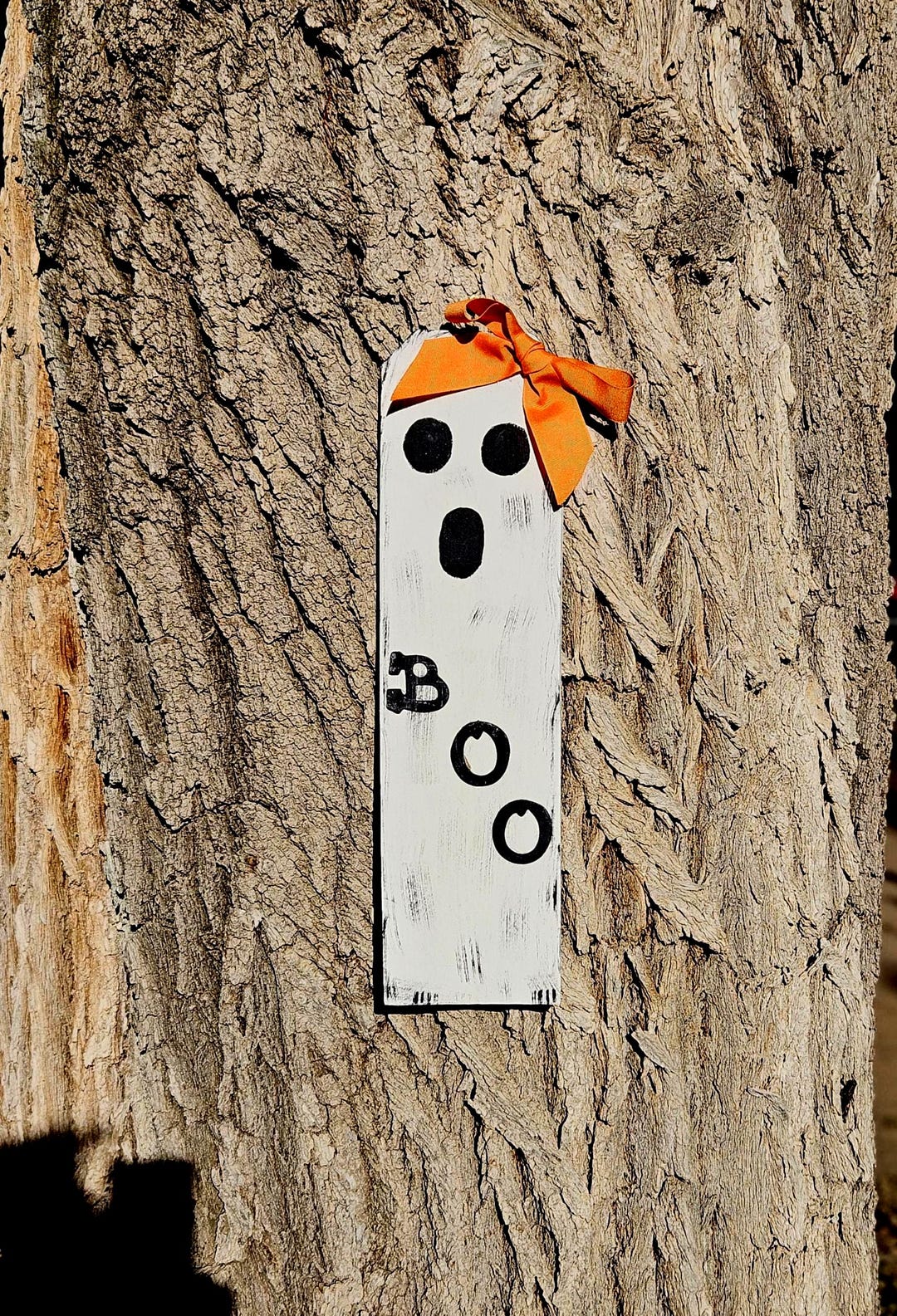 Boo! Halloween Door Hanger, Ghostly Door Decoration, Fall Decor - Etsy