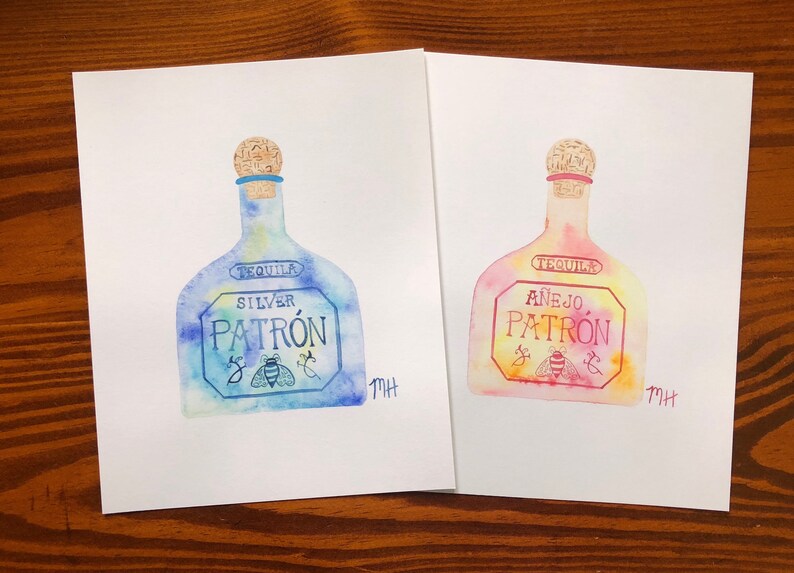 Pink Patron Print - Etsy