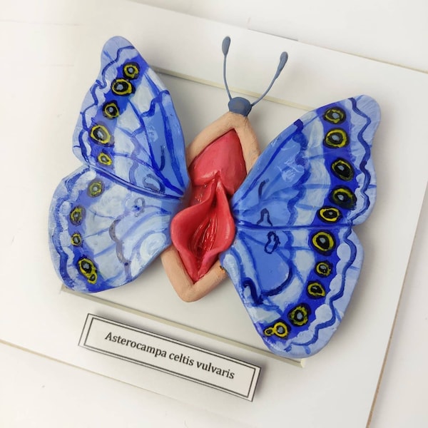 Vulva Butterfly Etsy
