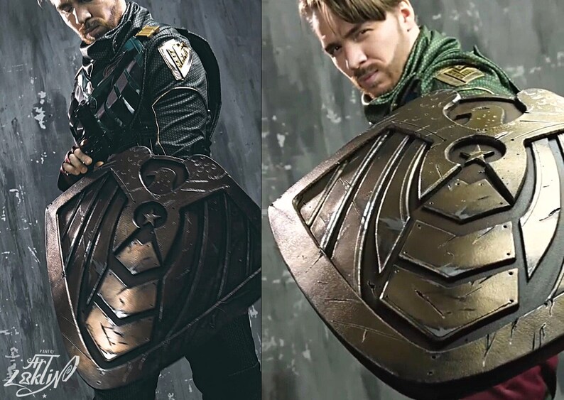 Soldier Boy Shield Cosplay Costume. Handmade, Eva Foam, Decor. - Etsy