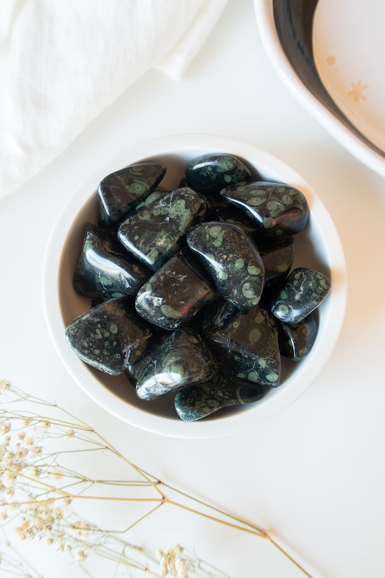 Eldarite Burattata Diaspro Kambaba Cristalli - Etsy Italia