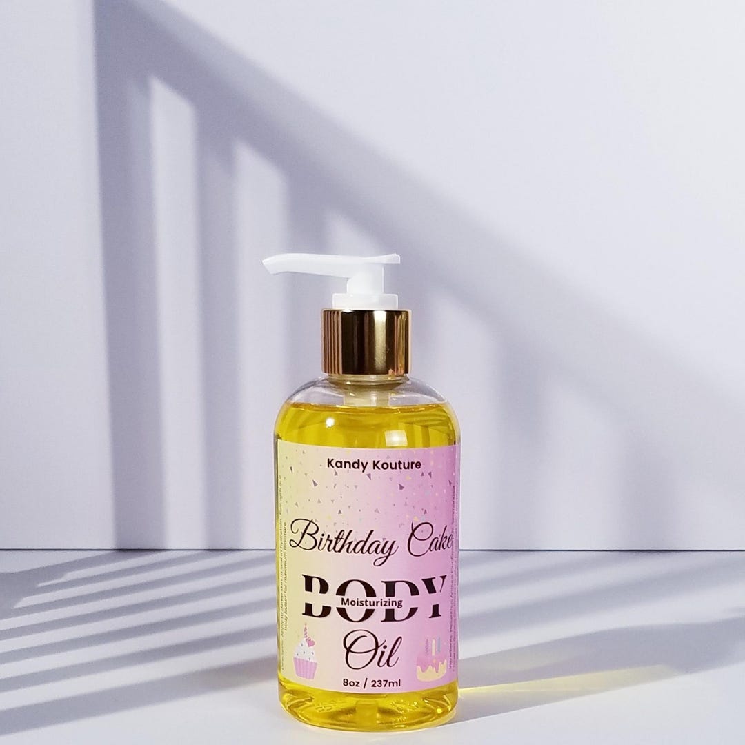Birthday Cake Body Oil - Etsy