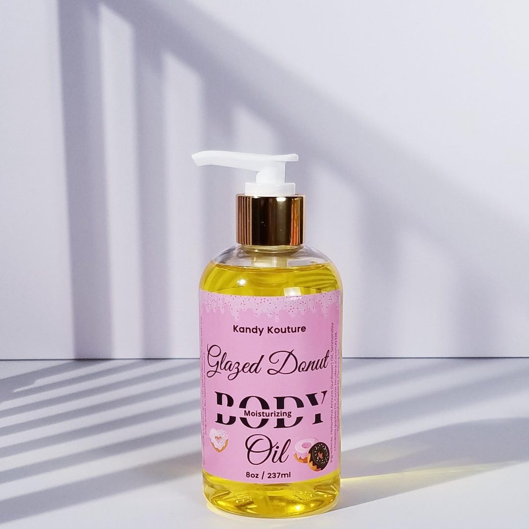 Glazed Donut Body Oil - Etsy