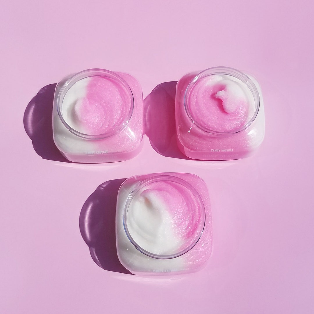 Strawberries & Cream | Body Scrub, Exfoliating Scrub, Sugar Scrub - Etsy