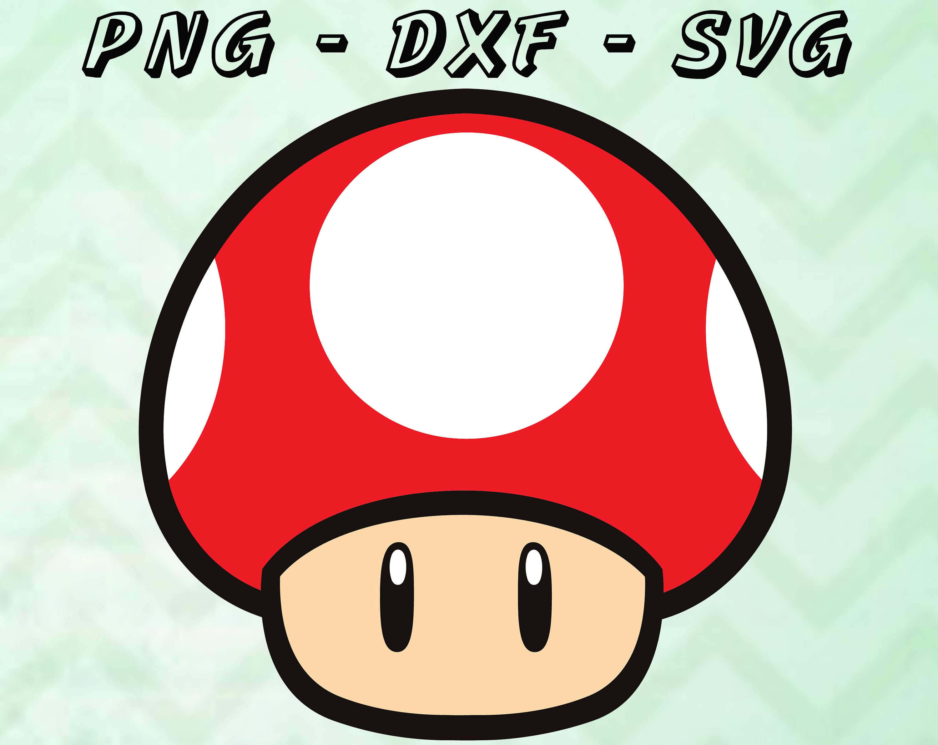Super Mario svg dxf png Super Mario svg png dxf silueta | Etsy
