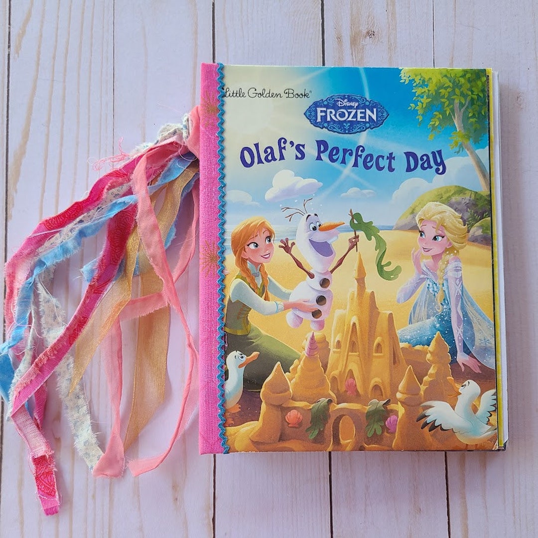 Little Golden Book Cloth-bound Journal, " Olaf's Perfect Day", Photo or ...