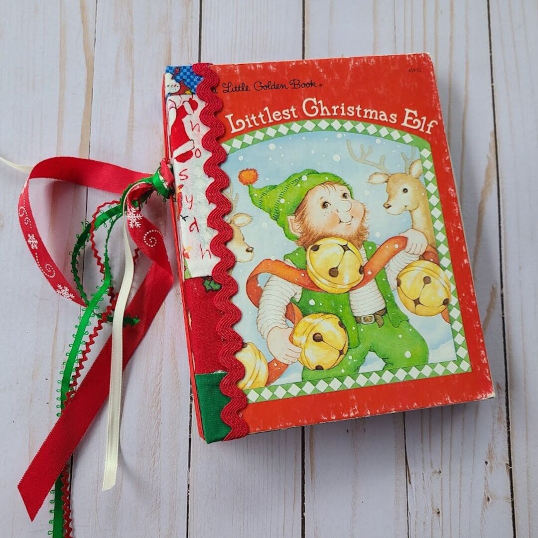 Little Golden Book the Littlest Christmas Elf Journal, Stocking Stuffer ...