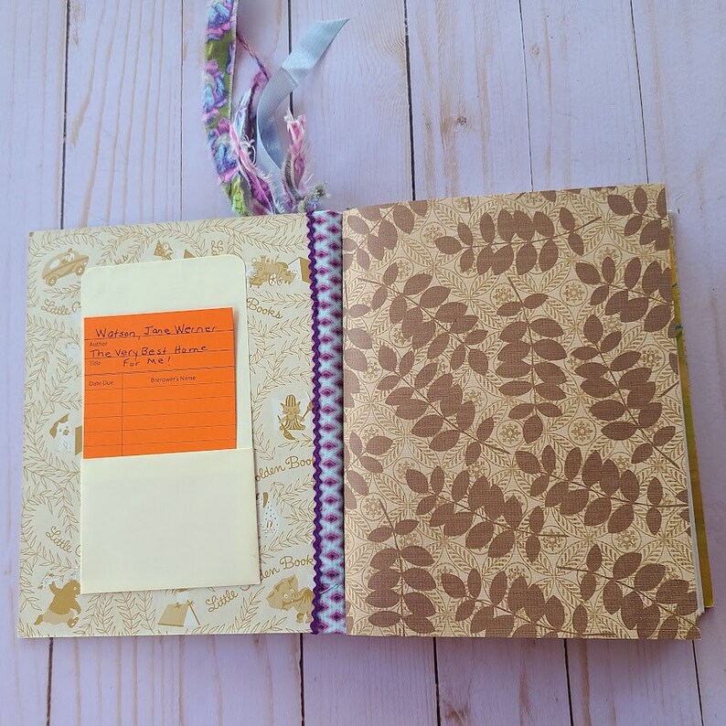 Vintage Little Golden Book Cloth-bound Journal, "the Very Best Home for ...