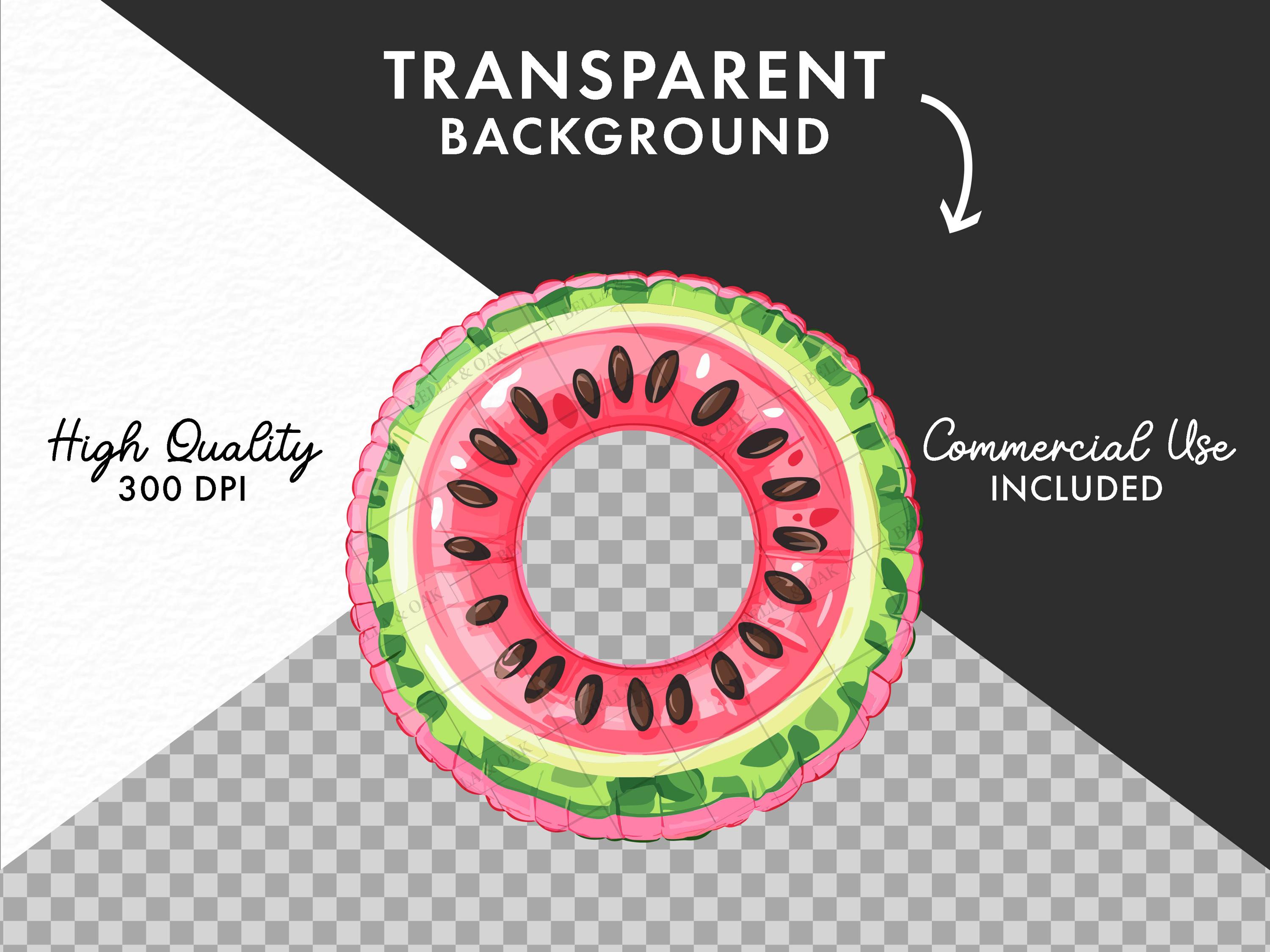 Watermelon Picnic Clipart Set, for Summer Kids Crafts Invitations and ...