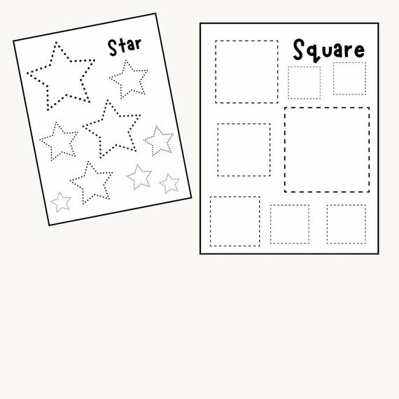 Hojas De Trabajo Imprimibles De Formas Fichas Para Imprimir De Figuras