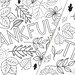 Fall Coloring Page: Thankful Leaves & Sunflowers (PDF Download) - Etsy
