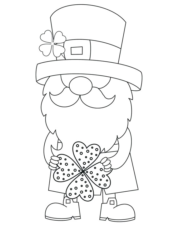 Duende Para Colorear