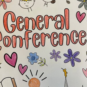 General Conference Coloring Pages,coloring Pages for Kids,primary Kids ...