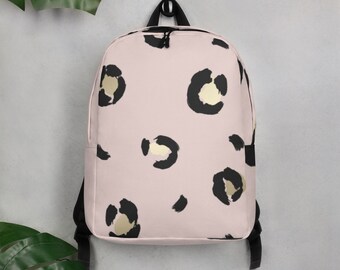 Custom Cheetah Print Backpack - Etsy