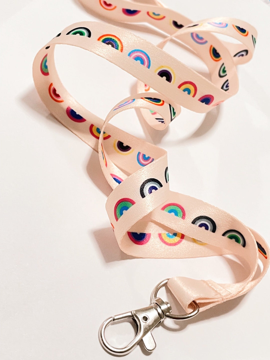 LGBT Pride Rainbows Lanyard / Diverse Pride Flags Lanyard - Etsy