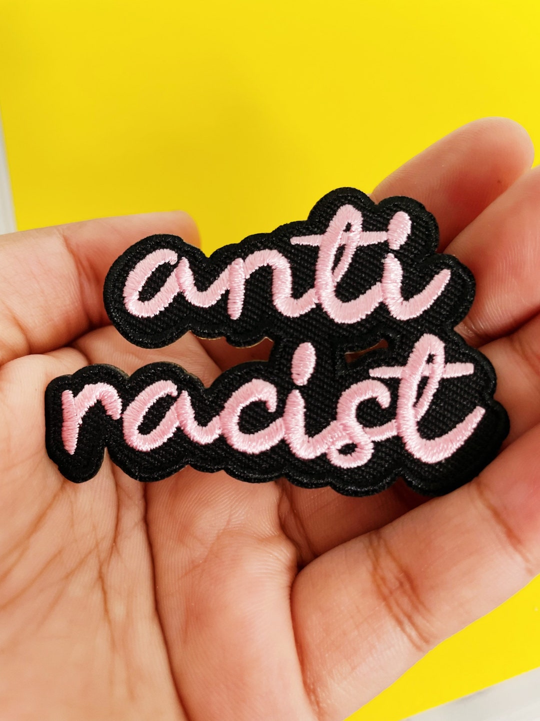 Anti-racist Patch / Anti-racism BLM Patch Iron-on - Etsy