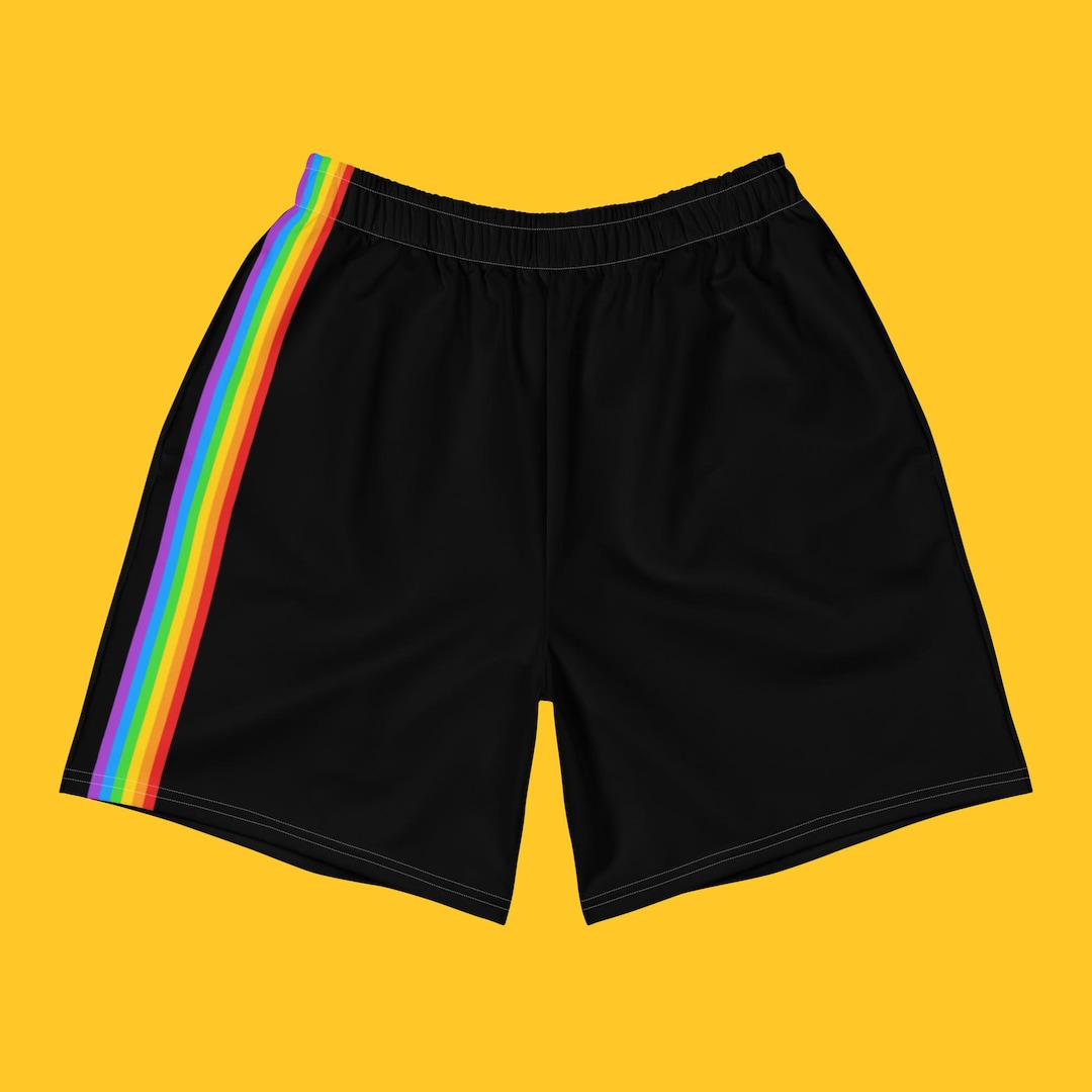 Pride Shorts / LGBT Rainbow Athletic Shorts - Etsy