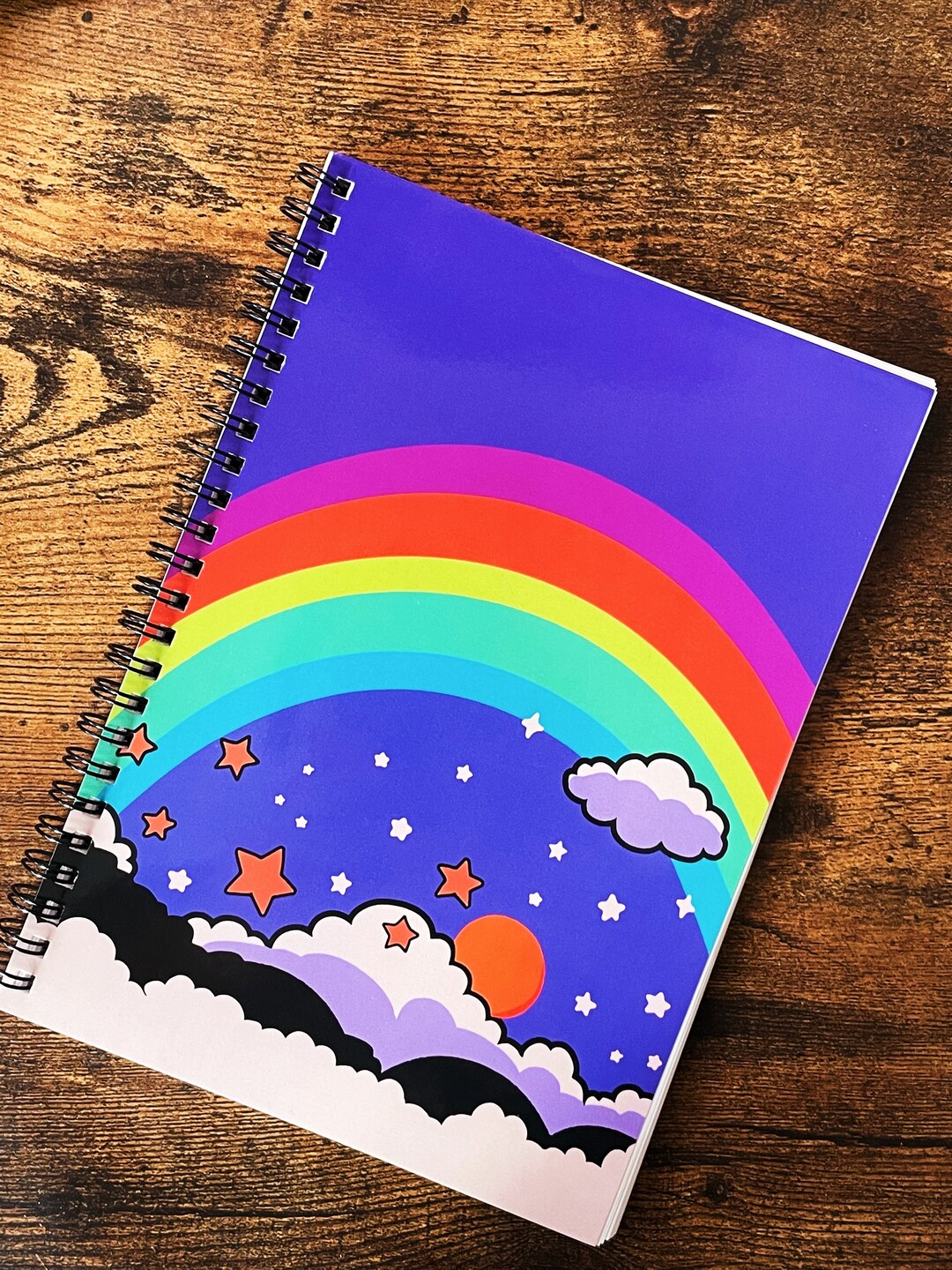 Reusable Sticker Book | Rainbow Sky Sticker Album | Cute Sticker ...