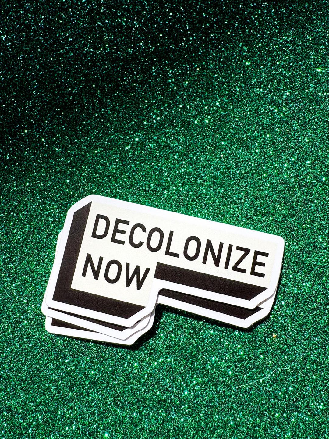 Decolonize Now Sticker / End Colonialism Queer Made Sticker - Etsy