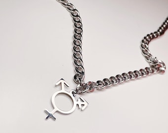 Transgender Chain Necklace - Etsy