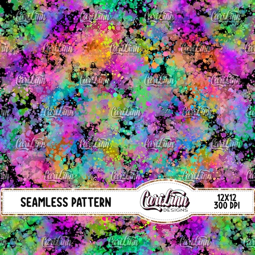 Rainbow Watercolor Seamless Digital Paper Pattern Water - Etsy