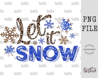 Let It Snow Printable Sign