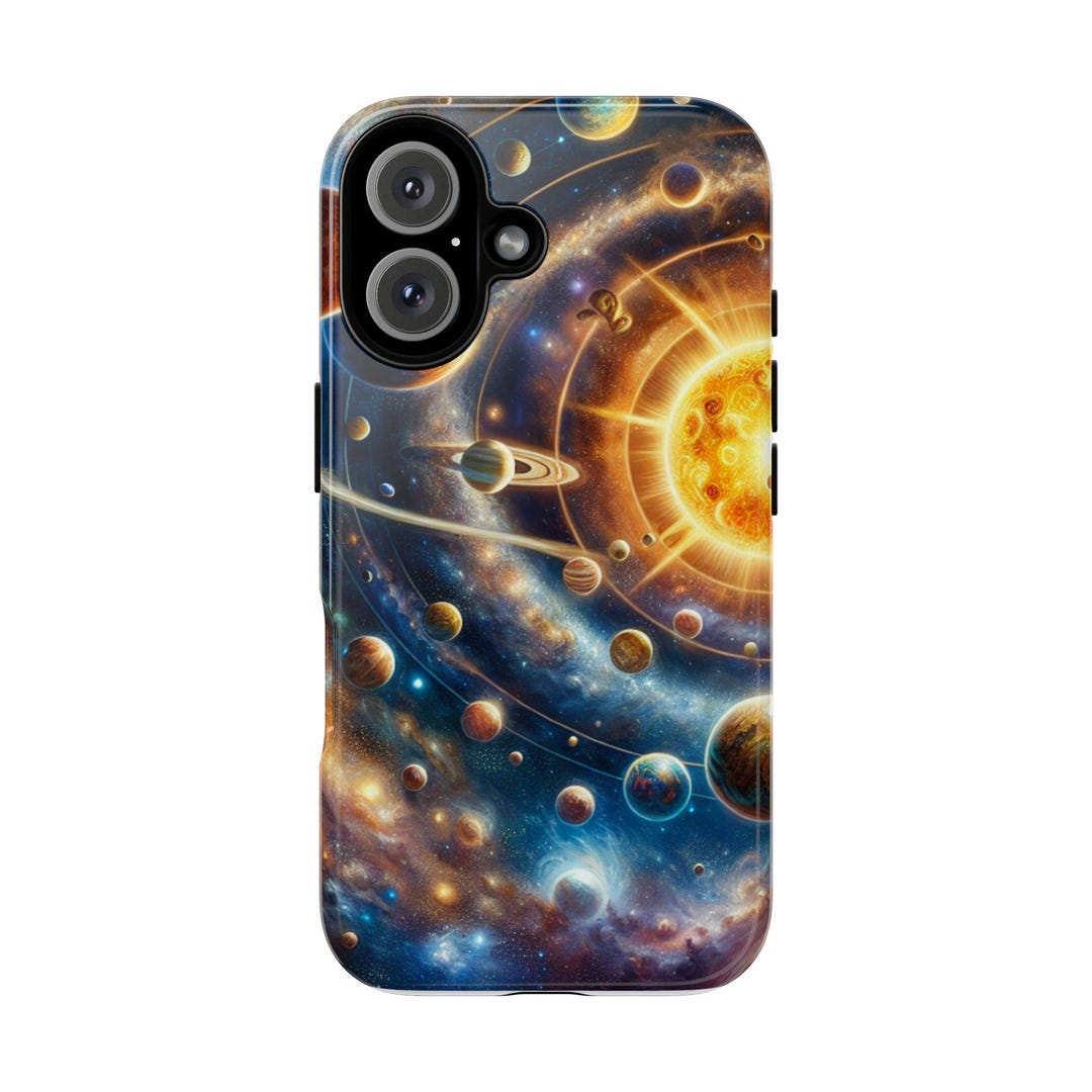 Space Galaxy Tough Cases, Solar System View Phone Cover, Planetary ...