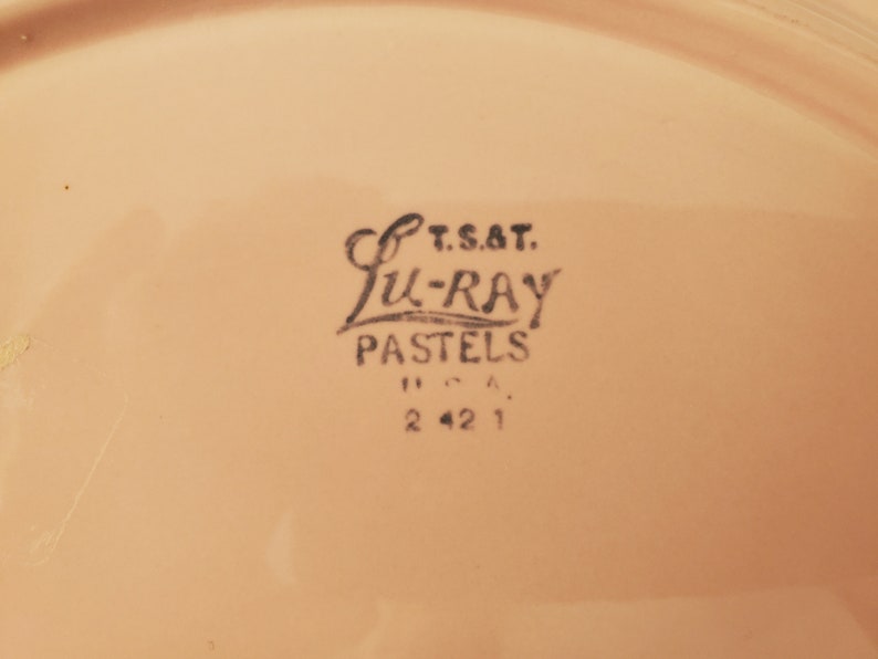 VINTAGE Taylor Smith & Taylor lu-ray Pastels HUGE - Etsy
