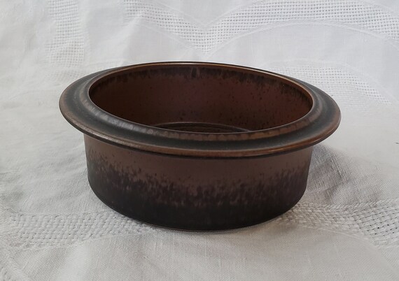 Dining & Serving Home & Living Vintage Arabia Finland RUSKA Rimmed 7 ...