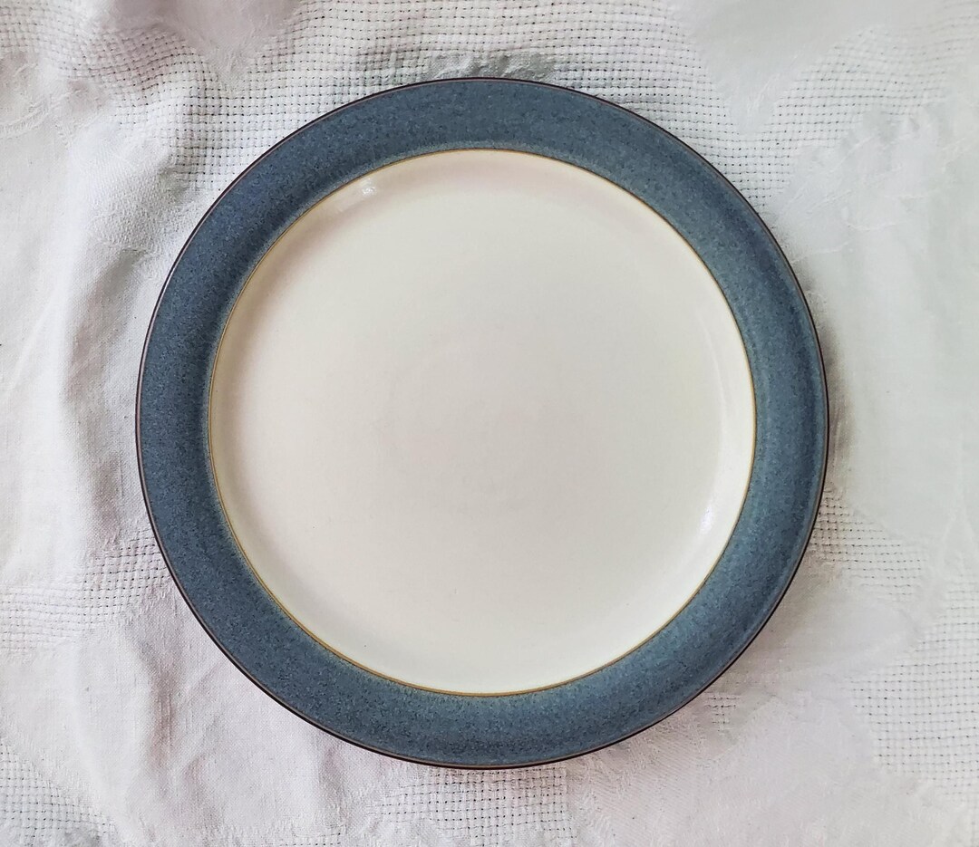 Denby "storm" Grey Dinner or Salad Plates, Sold Individually - Etsy